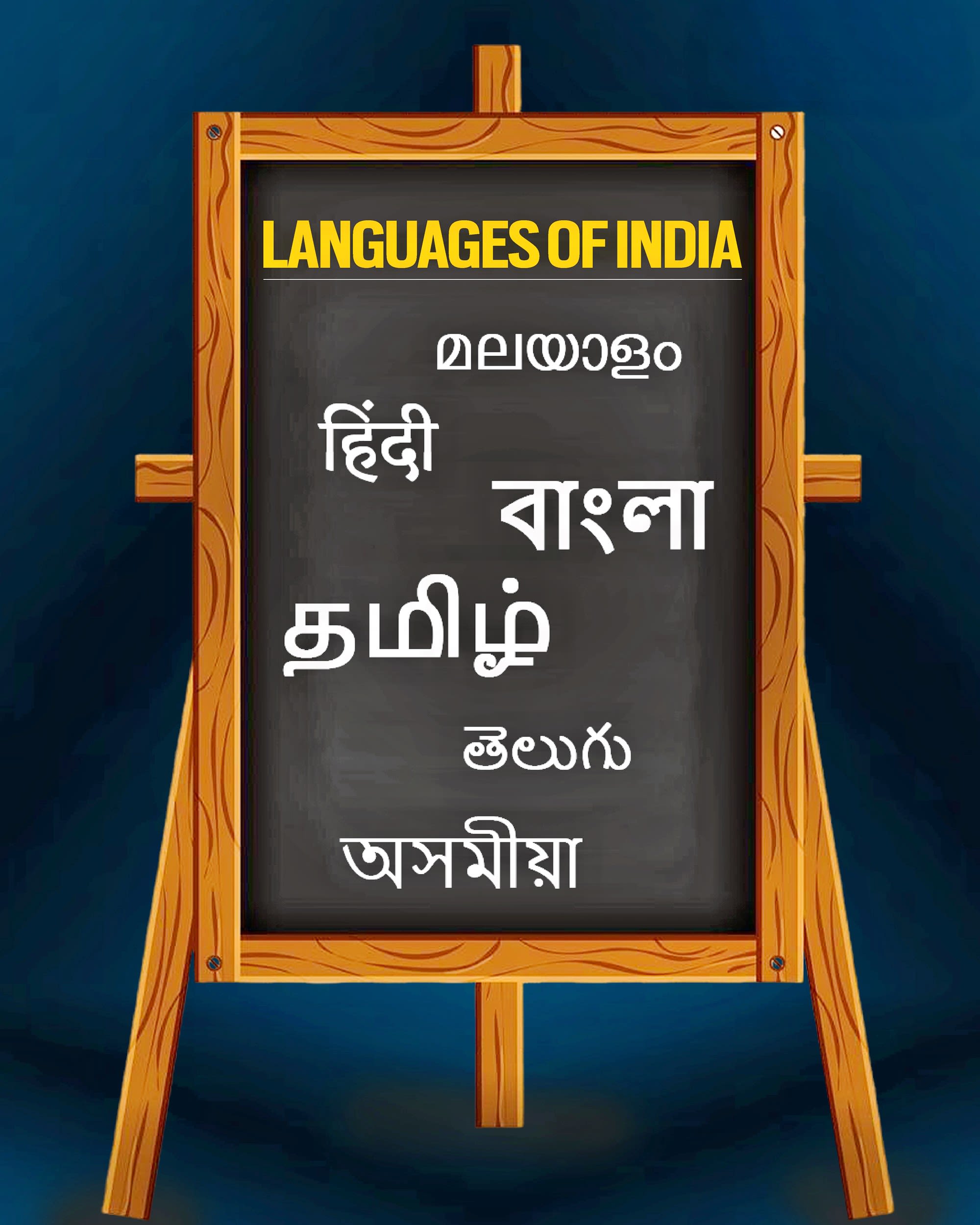 The colourful and chaotic world of languages in India